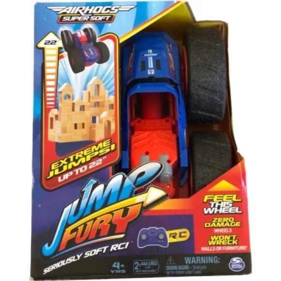 Airhogs | Toys | Nib Air Hogs Super Soft Jump Fury Zero Damage Wheels ...